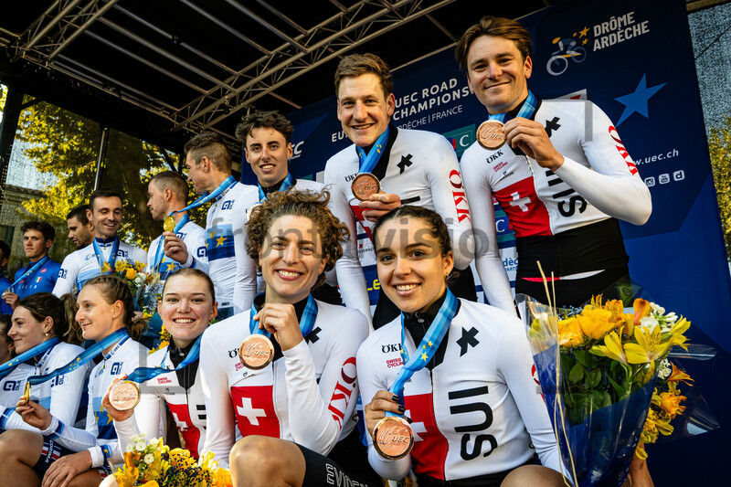 Switzerland: UEC Road Cycling European Championships -... Photo