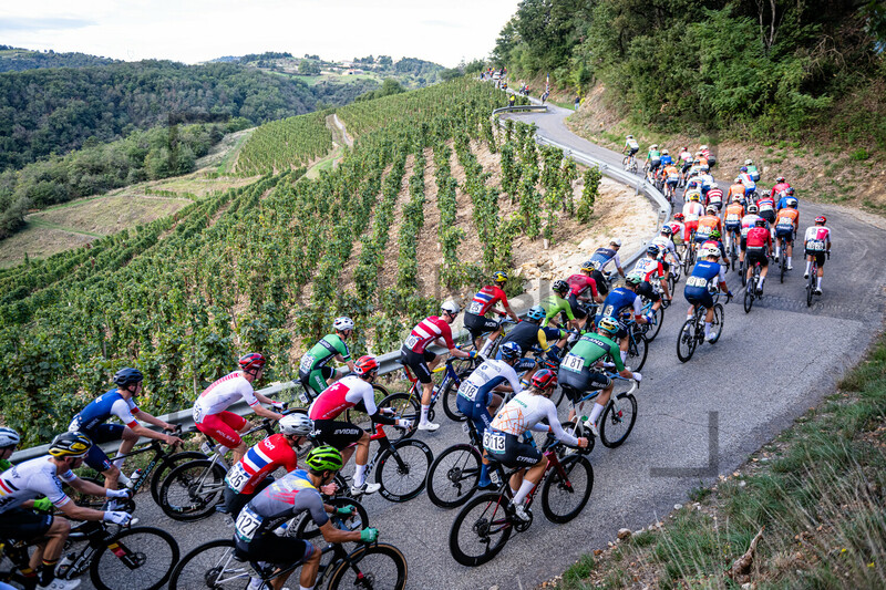 Peloton: UEC Road Cycling European Championships - Ardeche... Photo